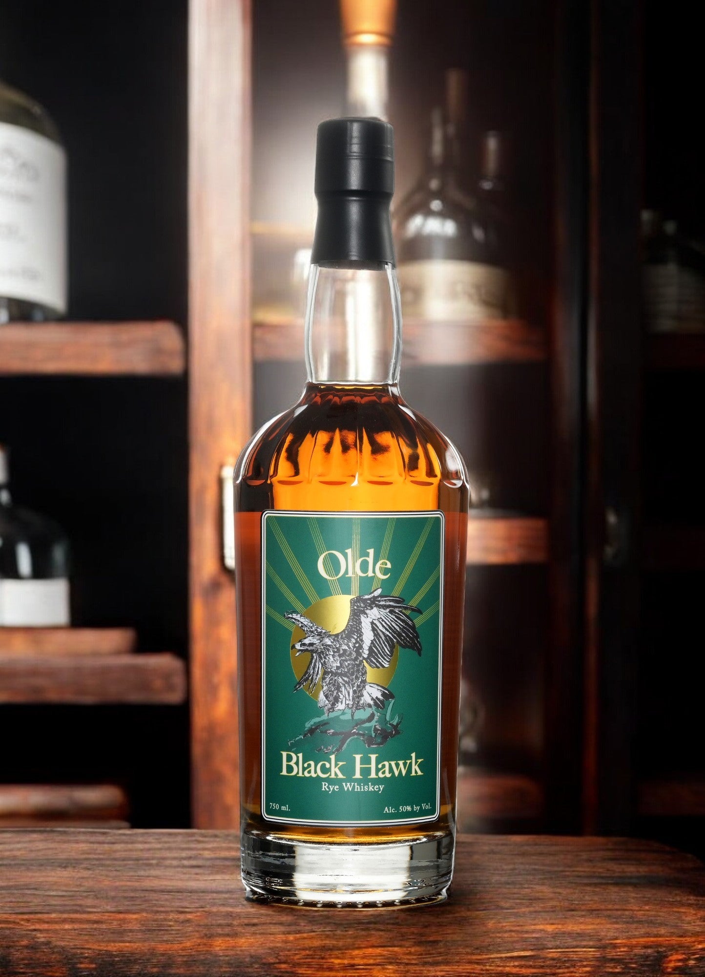Olde Black Hawk Rye 50% – Mikes-Whiskeyshop